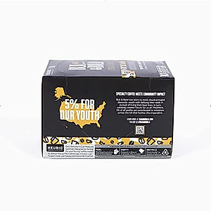 Blk & Bold Smoove Operator | Dark Roast | Keurig K-Cup Coffee Pods | Fair Trade Certified Specialty Coffee | B Corp | Black Owned Business | 60 Pods