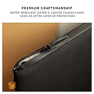Native Union W.F.A MacBook Sleeve 14" – Minimalist Slim Sleeve Made of Recycled Materials with 360-Degree Protection – Compatible with MacBook Pro 14” M2 (2023), Pro 13” M2 & Air 13" M2 (2022) – Black