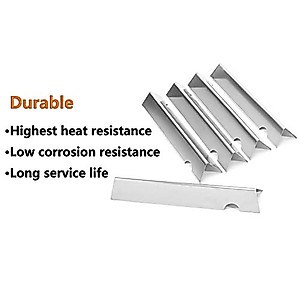 DELSbbq 66032 67095 66795 Flavorizer Bars for Weber Genesis II 300 Series, Replacement Part for Weber Genesis II E-310 E-330 E-335 S-310 LX E-340 Gas Grill, Stainless Steel