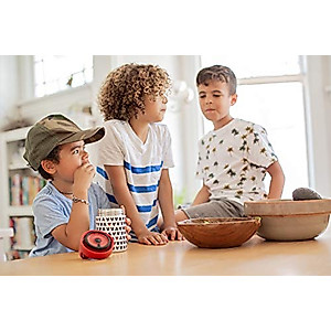 Simple Modern Food Jar Thermos for Hot Food | Reusable Stainless Steel Vacuum Insulated Leak Proof Lunch Storage for Smoothie Bowl, Soup, Oatmeal | Provision Collection | 12oz | Minnie Mouse Rainbows