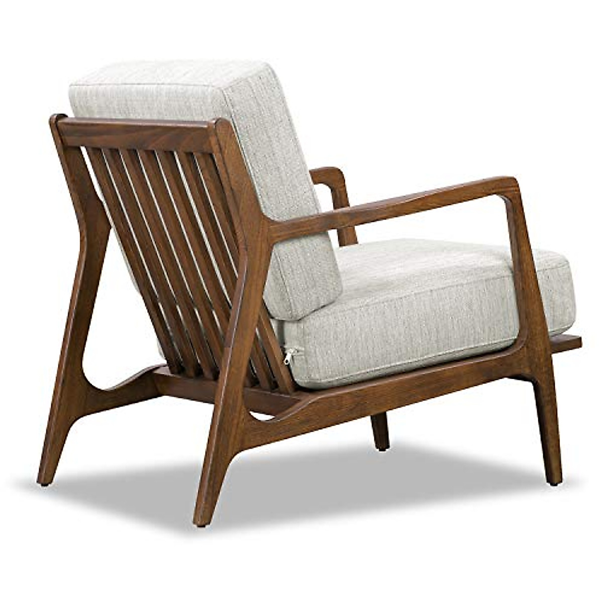 POLY & BARK Verity Lounge Chair, Bright Ash