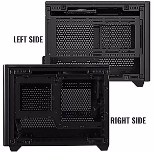 Cooler Master NR200 SFF Small Form Factor Mini-ITX Case, Vented Panels, Triple-slot GPU, Tool-Free, 1x 120mm Fan, 1x 92mm, 360 Degree Accessibility (MCB-NR200-KNNN-S00)