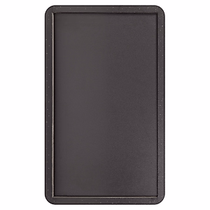 EMMA + OLIVER 24" x 42" Rectangular Gray Marble Laminate Table Top