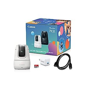 Canon PowerShot Pick White Active Tracking PTZ Camera
