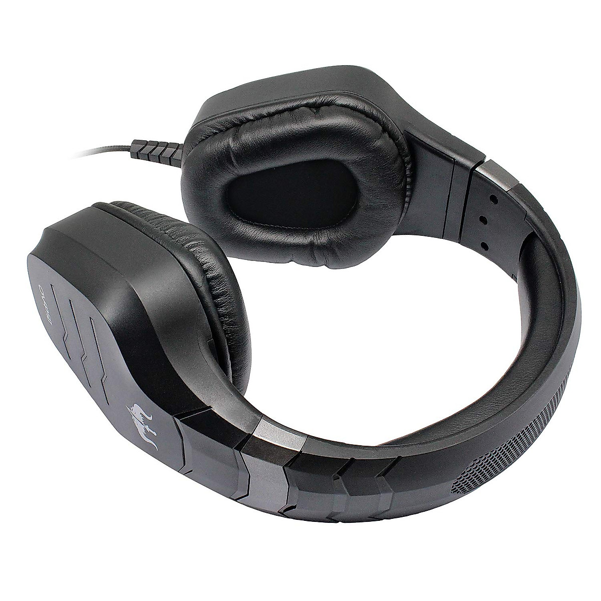 HUIJIN P50 Wired Gaming Headset Headphones 3.5 mm Jack with Adjustable Microphone Noise Cancelling Headphone for Ps4，Mobile Phone,iPod and Tablet