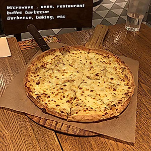 50 Pcs Parchment Paper Sheets,12×8 Inch Non-Stick Unbleached Parchment Paper for Backing,Use for Baking,Grilling,Air Fryer,Steaming Bread,Cup Cake Cookie