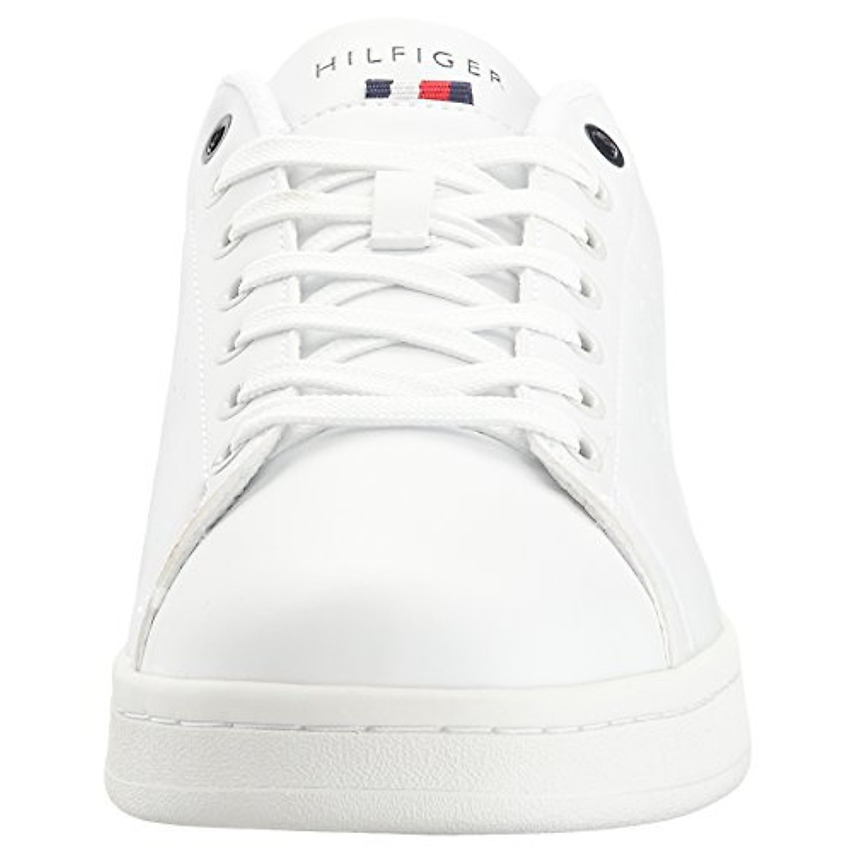 Tommy Hilfiger Men's Liston Sneaker, White/Navy 185, 9.5M