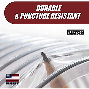 4" x 10' (4 inch diameter by 10 feet long) Ultra Flex Clear Vue Heavy Duty PVC Dust Debris and Fume Collection Hose MADE IN USA!