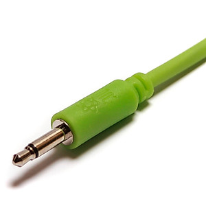 Glow in the Dark Patch Cables! 5 Pack by Synthrotek - 12 in 3.5mm Eurorack Mono