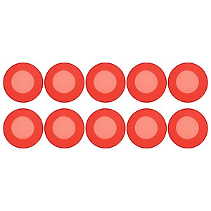Baluue 10pcs Spare Parts Replacement Parts Silicone Cover for Accessories Kit Red