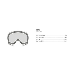 Oakley Flight Deck Snow Goggle Replacement Lens Clear