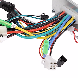 VBESTLIFE Electric Brushless Controller,Dual Drive 36/48V 500W Electric Scooter Brushless Motor Controller 866 LCD Display