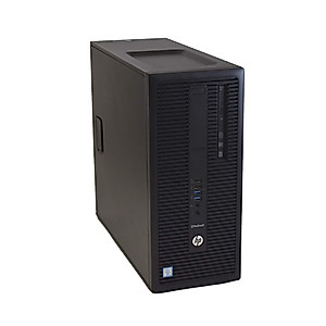 HP EliteDesk 800 G2 Business Desktop Mini Tower, Intel Core i5 6500 3.2Ghz, 16GB DDR4 RAM, 512GB SSD Hard Drive, Windows 10 Pro (Renewed)