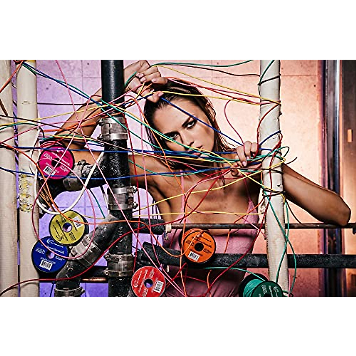 16 Gauge Red & Black 500 Feet Each Primary Power Wire Remote Car Audio Home