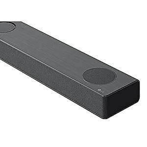 LG S80QR 5.1.3ch Sound bar with 4ch Rear Speakers, Bluetooth, Wi Fi,Center Up-Firing,Dolby Atmos DTS:X,Works with Airplay2, Spotify HiFi, Alexa, High-Res Audio, IMAX Enhanced,Synergy TV,Meridian,Black