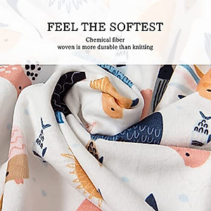 Baby Bassinet Sheets Unisex for Baby Boy Girl Soft Plush Bassinet Sheet for 33 x 17 x 2 inches Oval Bassinet Mattress Bassinet Pads 2 Pack (Fish under The sea)