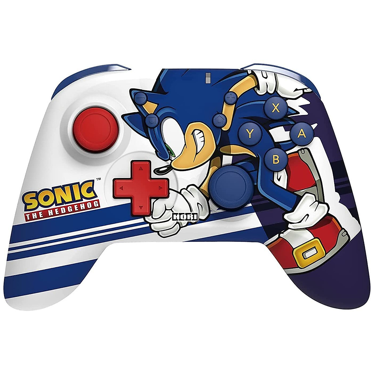 HORI Nintendo Switch Wireless HORIPAD (Sonic) Pro Controller - Officially Licensed By Nintendo & Sega