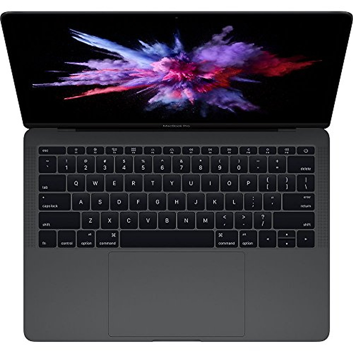 Apple MacBook Pro MLL42LL/A, Intel Core i5-6360U 2.0Ghz, 16GB RAM, 256GB SSD, 13.3" Space Gray (Renewed)