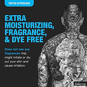 H2Ocean Aquatat Tattoo Healing Ointment - Tattoo Aftercare Cream for Tattoo Supplies - Fragrance- & Dye-Free Tattoo Care Ointment with Vitamins A & B - 1.75 oz