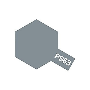 TAMIYA PS-63 Bright Gun Metal 100ml TAM86063 Lacquer Primers & Paints