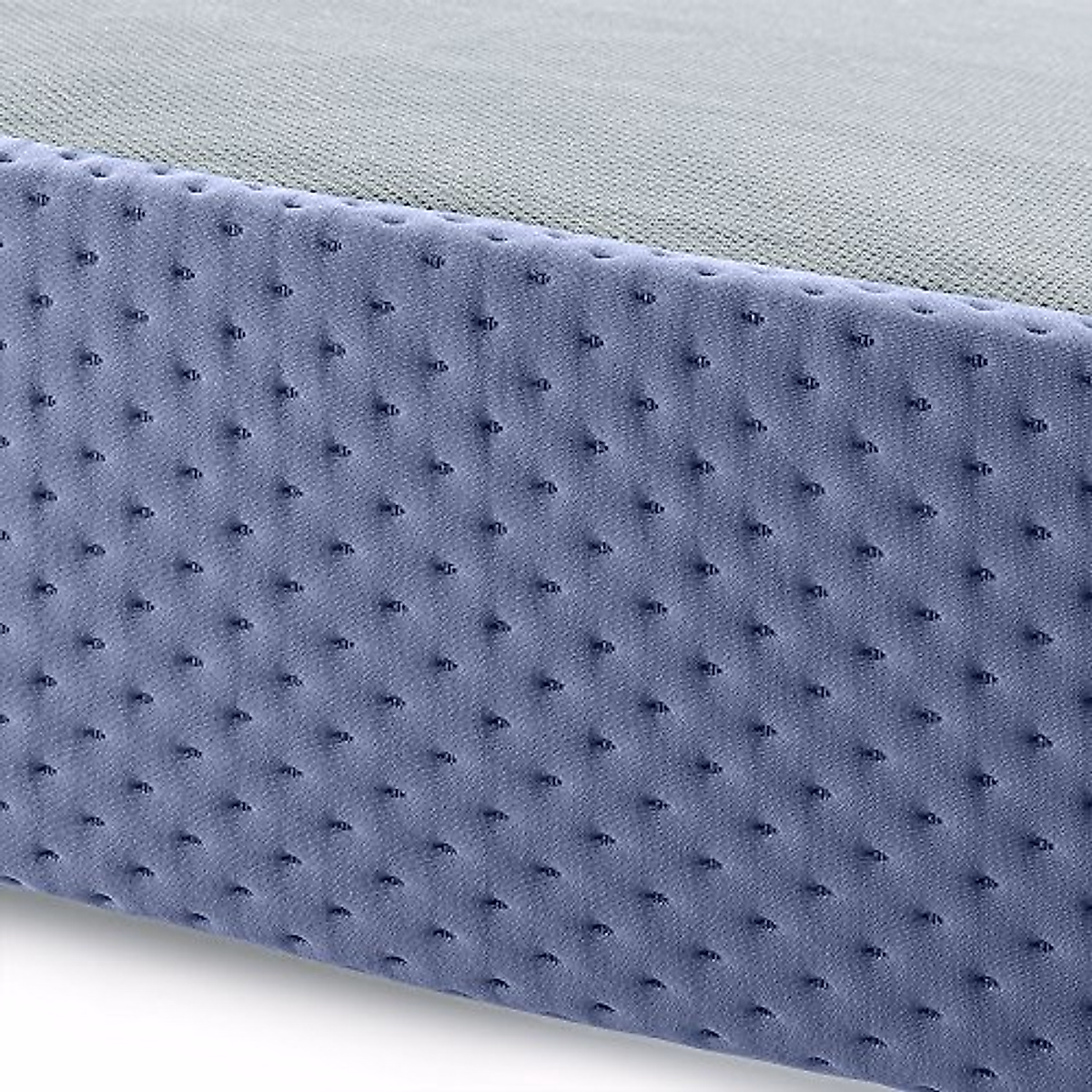 Mellow 9 Inch High Profile Box Spring, Heavy Duty Steel with Fabric-Cover, Easy Assembly, Navy, Queen