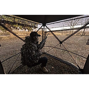 Rhino Blinds R180 3 Person See Through Hunting Ground Blind