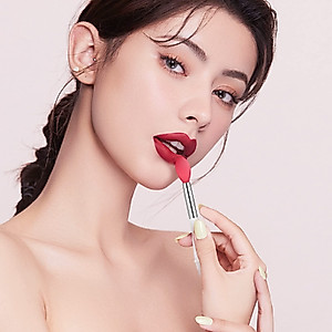 Unaone Silicone Lip Brush, 8 PCS Makeup Beauty Lipstick Brushes with Cap Lip Applicator Brushes for Lipstick Lip Gloss Lip Mask Eyeshadow