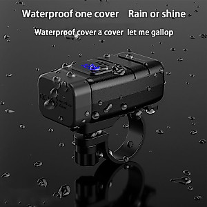 Ankuee Motorcycle USB Phone Charger, Waterproof SAE to USB Adapter with Voltmeter & ON/Off Switch, Dual Quick Charge 3.0 Charger, Motorcycle Accessories for Phone, Tablet, GPS, etc (Blue)