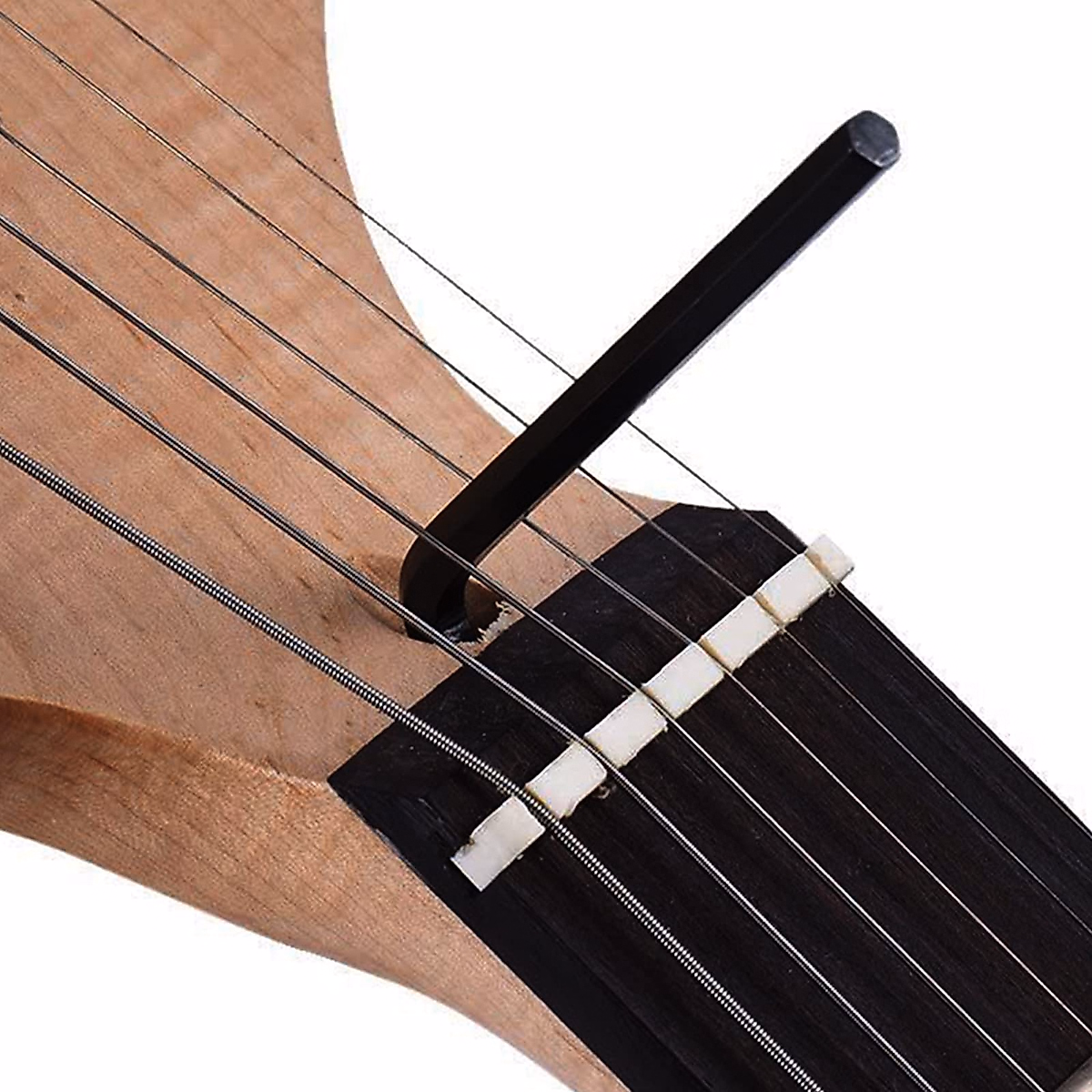 Frautron 11pcs Guitar Allen Wrench Set, Includes 1.5mm, 2mm, 2.5mm, 3mm, 4mm, 5mm, 1/20in, 1/8in, 3/16in, for Most Guitar & Bass Neck Truss Rod Bridge Nut Locking Screw Adjustment