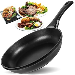 dokaworld Frying Pan Nonstick 11 inch - Big Frying Pan - Induction Frying Pan Detachable Handle - Large Nonstick Fry Pan - Large Skillet Fry Pan - Nonstick Pan - Aluminum Stir Fry Pan