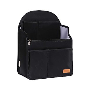 IN. Backpack Organizer Insert,Nylon Organizer Insert for Backpack Rucksack Shoulder Bag Woman MCM divider foldable