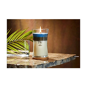 Woodwick Uncharted Waters Large Hourglass Trilogy Candle