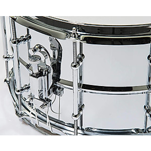 Ludwig Supralite Steel Snare Drum 14 x 8 in.