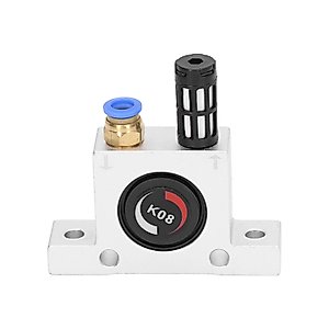 Pneumatic Vibrator K8 Ball Type Air Turbine Oscillator with Muffler Power Concrete Vibrator Industrial Vibrating Platform Supplies