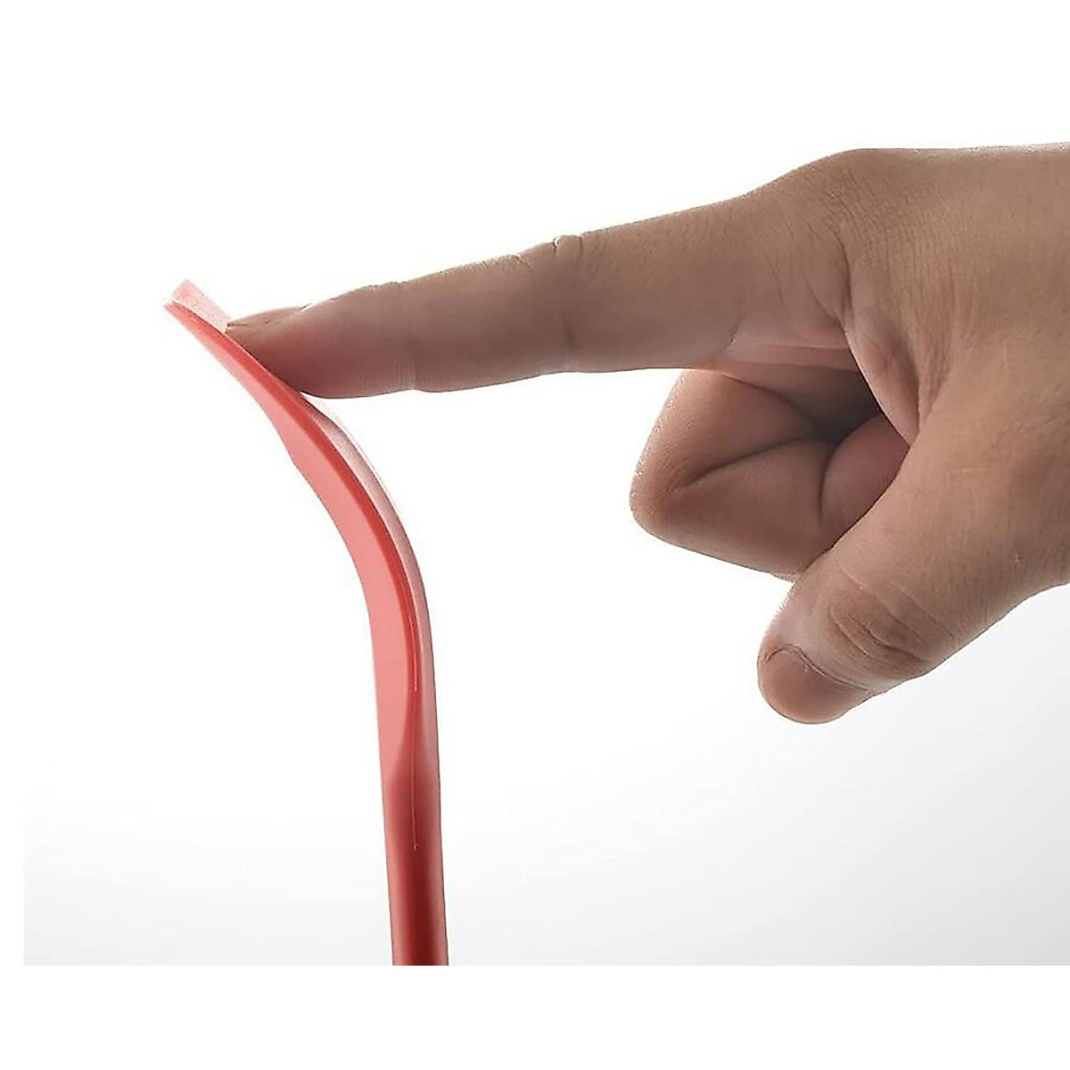 POKHDYE 4 Pcs Large Silicone Mixing Spoons, NonstickHeat Resistant Spoons,Cooking Baking Spoons Set for Mixing Serving,BPA Free 500F Black&Red hbbbgc hbbbgc