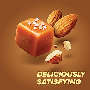 Pure Protein Nut Bars, Caramel Almond Sea Salt, 10g Protein, Gluten Free, Low Sugar, 1.65 oz, 10 Pack (Packaging may vary)