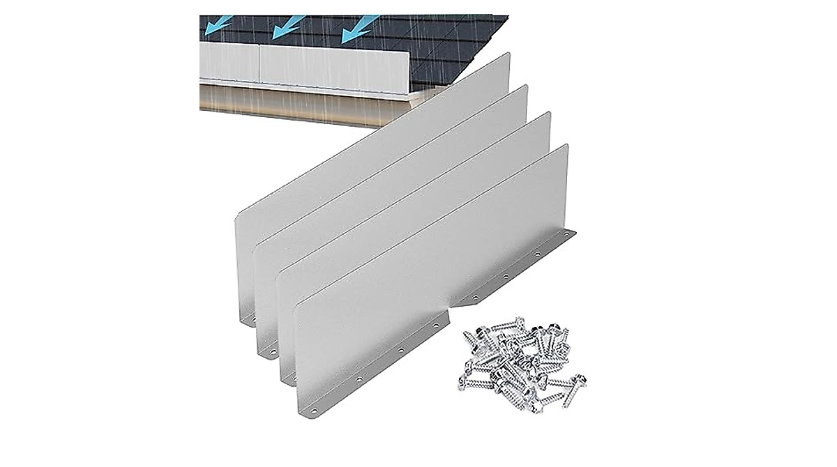 Roof Rain Diverter for Gutter Overflow Protection