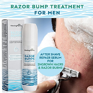 Ingrown Hair Treatment, After Shave Repair Serum For Ingrown Hairs & Razor Bump Treatment, Prevents Ingrown Hair Serum For Men and Women 100 Ml