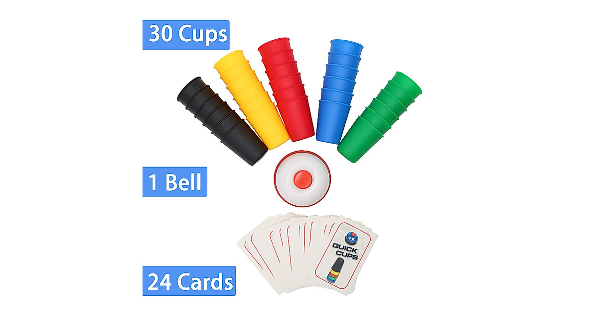 Vinciph Quick Cups Games for Kids Intellectual Flying Stack Cups ...