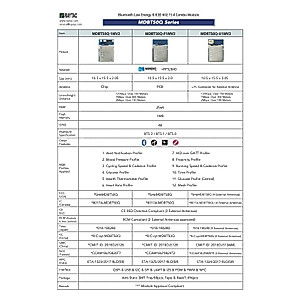 MDBT50Q-U1MV2 Nordic nRF52840 Solution u.FL Connector 48 GPIO Bluetooth Module BT5.2 FCC IC CE Telec KC SRRC (1pc Pak)