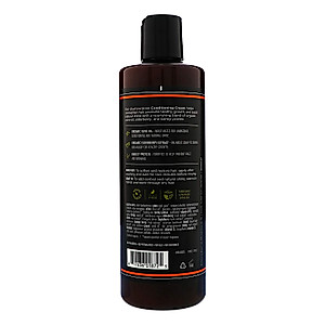 Barrel and Oak - Rinse Out Leave In Conditioning Cream, Conditioner, Hair Cream for Men, Restores Dry Hair, Aids Healthy Hair Growth, Natural Fragrance, Vegan (Bourbon Cedar, 16 oz)