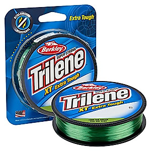 Berkley Trilene® XT®, Low-Vis Green, 12lb | 5.4kg, 300yd | 274m Monofilament Fishing Line, Suitable for Saltwater and Freshwater Environments