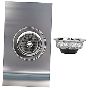 Hemobllo 2pcs Filter Net Bath Tub Hair Catcher Kitchen Drain Stopper Sink Drain Cover Kitchen Sink Strainer Floor Drainer Kitchen Sink Take a Bath Filter Screen