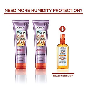 L'Oreal Paris EverPure Frizz Defy Shampoo and Conditioner Kit for Color-Treated Hair, 8.5 Ounce Each (Set of 2)