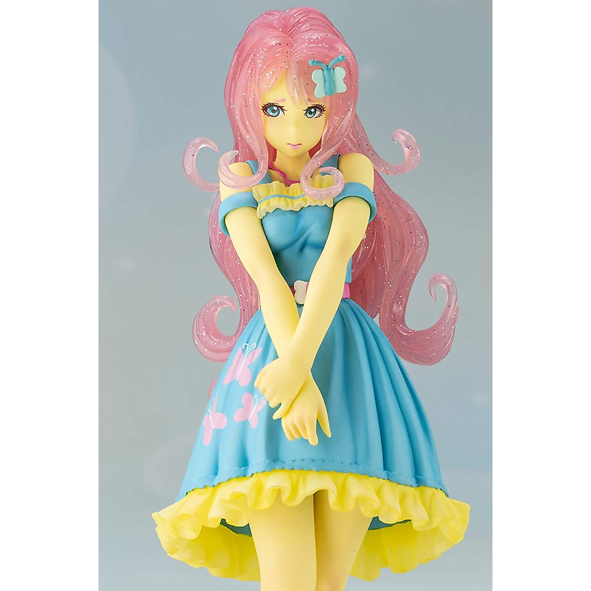 Kotobukiya My Little Pony: Fluttershy (Limited Color Variant Edition) Bishoujo Statue, Multicolor