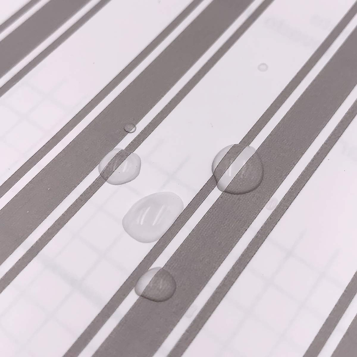 Yifely Grey & White Shelving Paper Easy to Use Stripes Shelf and Drawer Liner Removable Make Old Furnitures Neat 17.7 Inch by 9.8 Feet