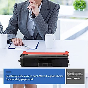 LOMENTICS TN431BK TN431C TN431M TN431Y Toner Cartridge Compatible Standard Yield Toner Replacement for Brother TN431 HL-L8260CDW L8360CDW DCP-L8410CDW MFC-L8610CDW Printer (5-Pack, 2BK+1C+1M+1Y)