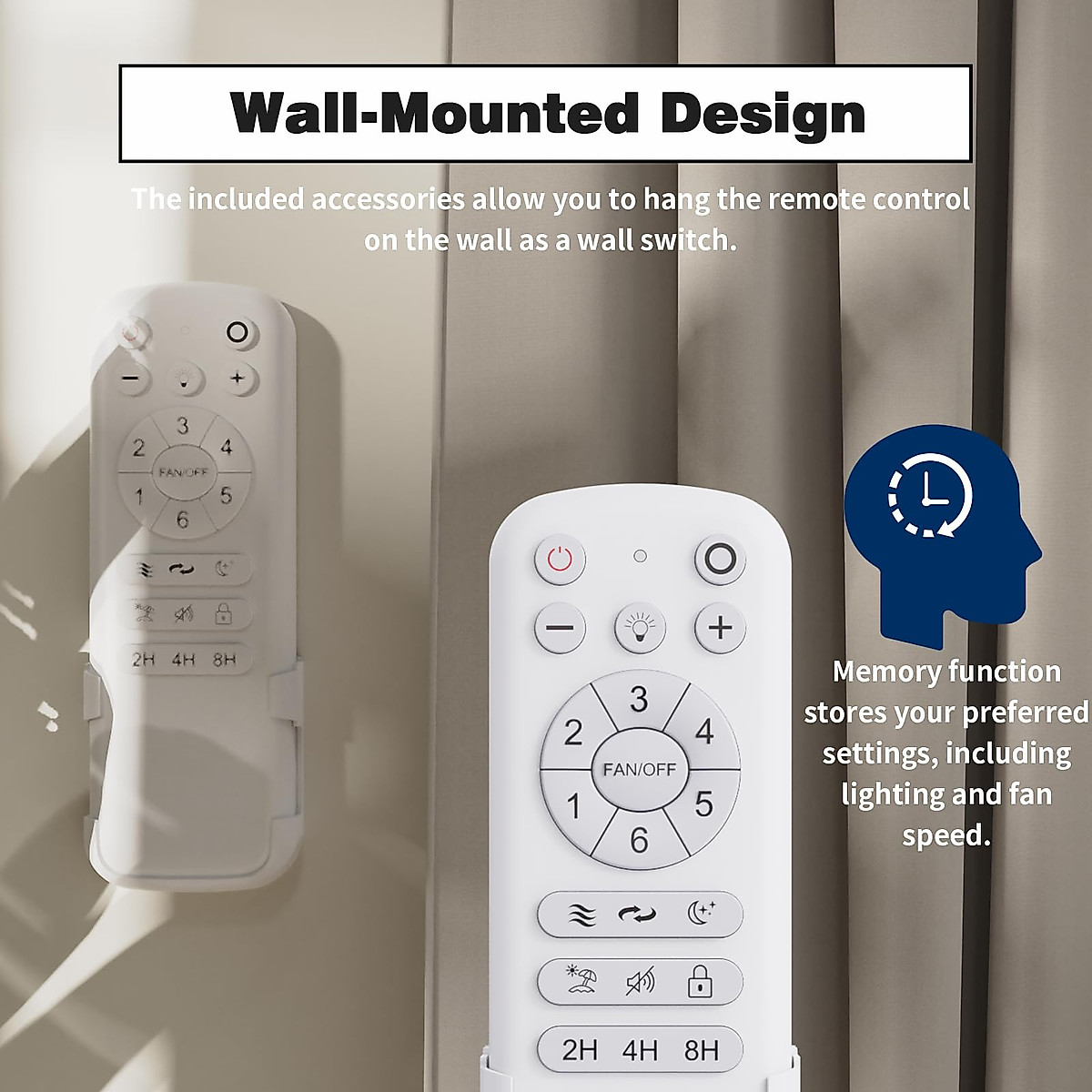 Wozzio 52 Inch Ceiling Fans with Lights Remote Control,White Modern Ceiling Fan 22W Dimmable LED Light,3 Reversible Blades,DC Motor 6 Speed Ceiling Fan for Bedroom Living Room Kitchen Home Office