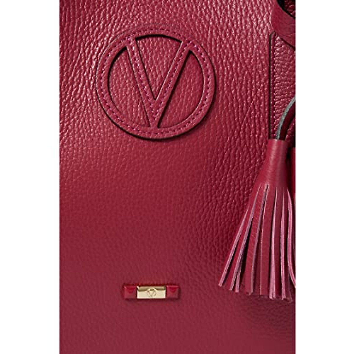 Valentino Bags by Mario Prince Medallion Beetroot One Size