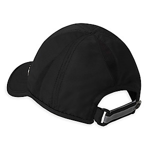 Gaiam womens Baseball Gaiam Odyssey Running Hat Black, Black2